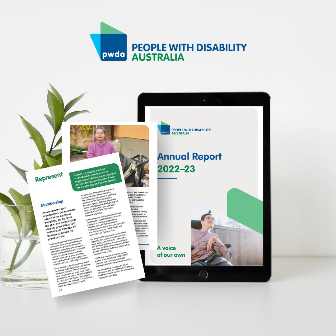 Annual reports - People with Disability Australia