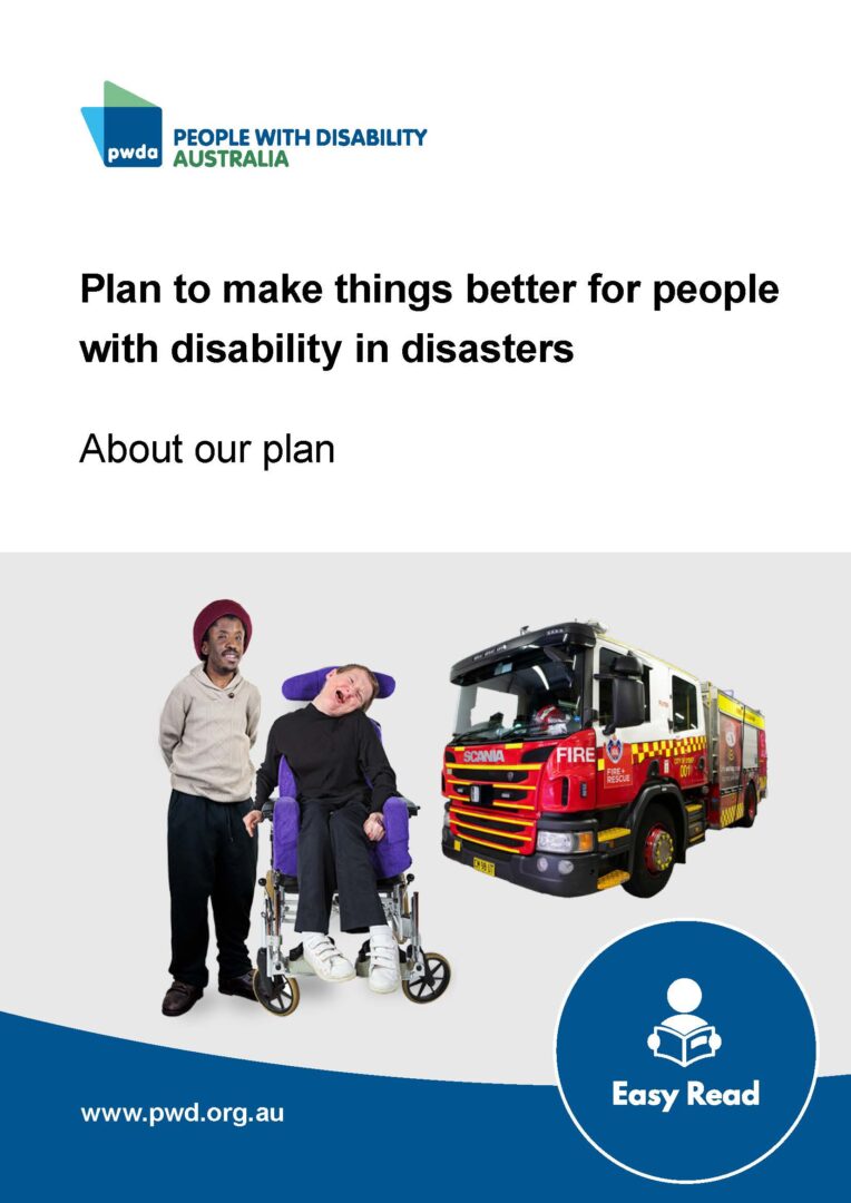 Improving Outcomes for People with Disability in Disaster Management ...