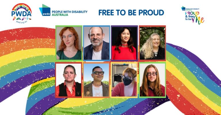 PWDA are ‘Free to be Proud’ - People with Disability Australia