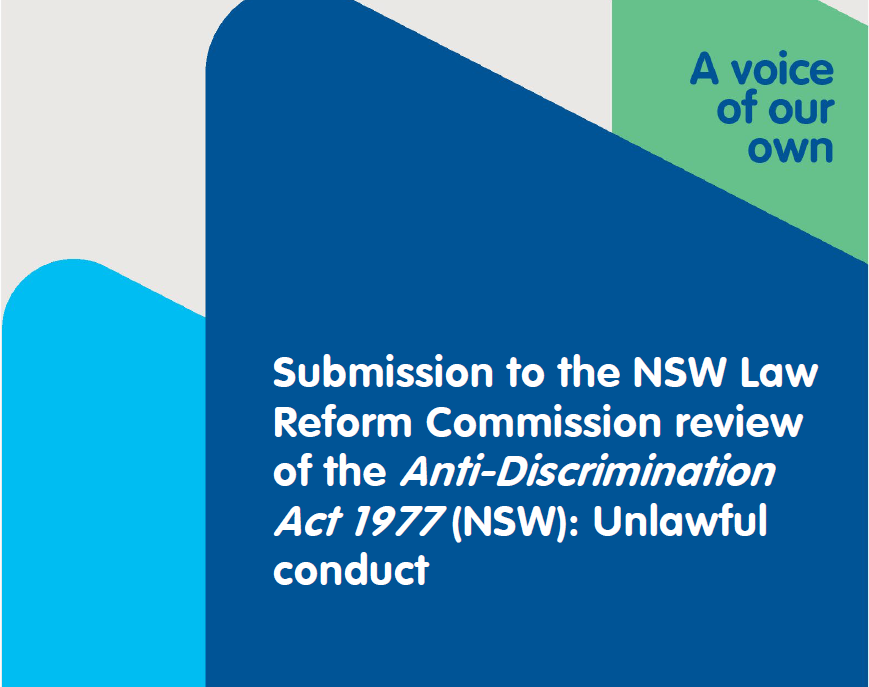Review of the Anti-Discrimination Act 1977 (NSW) - People with ...